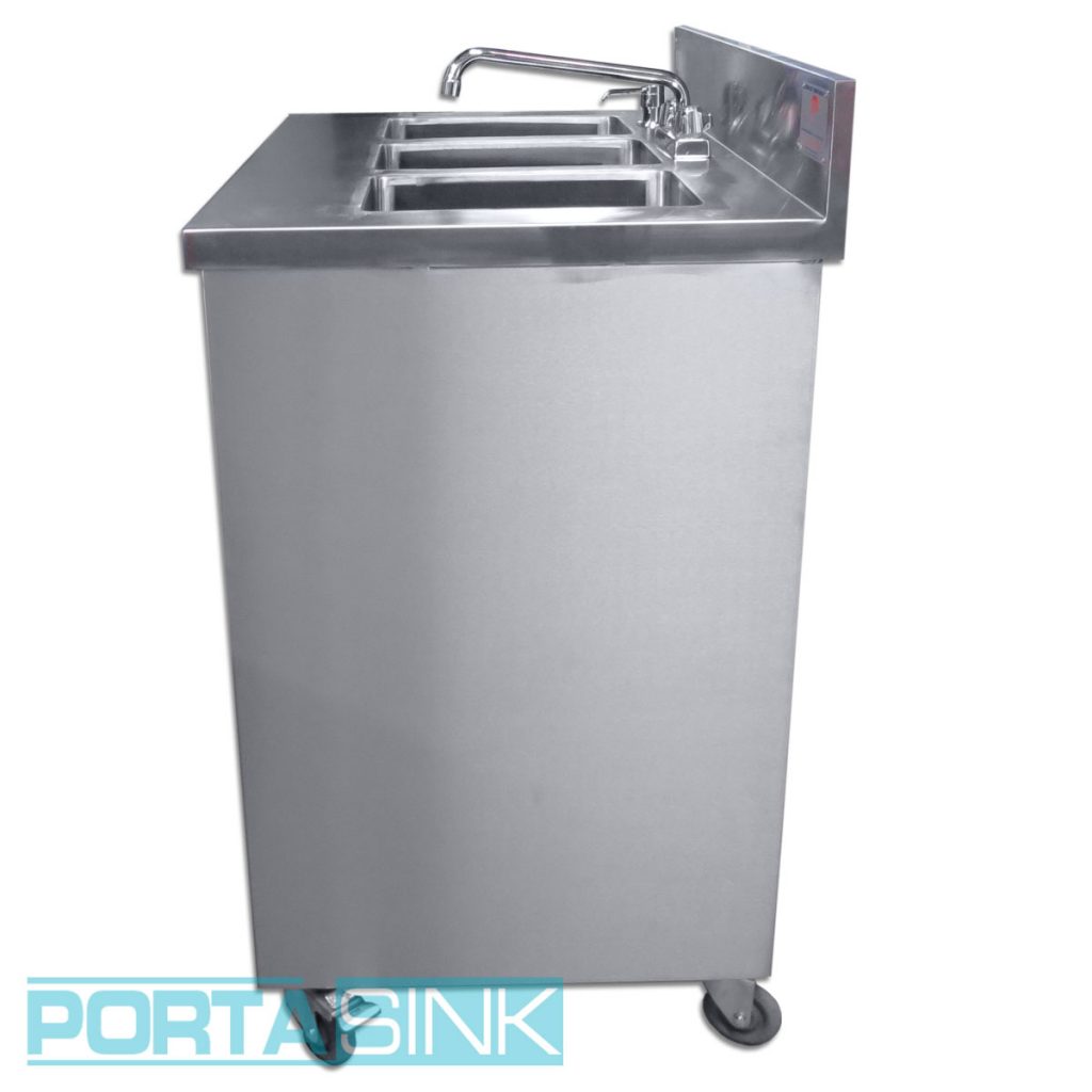 Portable 3 Compartment Sink – Porta-Sink